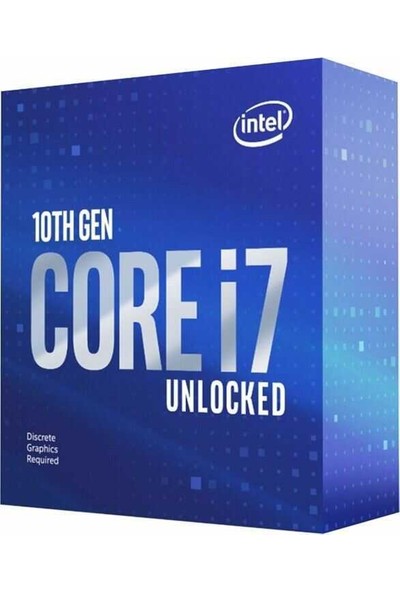 Intel Core i7 10700KF 3.8GHz LGA1200 12MB Cache İşlemci Intel Core i7 10700KF 3.8GHz LGA1200 12MB Cache İşlemci