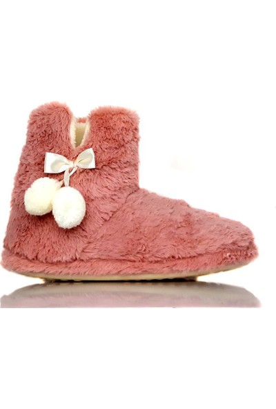 Modafrato Rp-Çinçila Kadın Panduf Ev Botu Ev Ayakkabısı