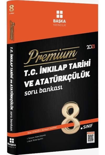 Başka Yayınları Premium 8 Sınıf LGS T.c. Inkılap Tarihi ve Atatürkçülük Soru Bankası Başka Yayınları Premium 8 Sınıf LGS T.c. Inkılap Tarihi ve Atatürkçülük Soru Bankası