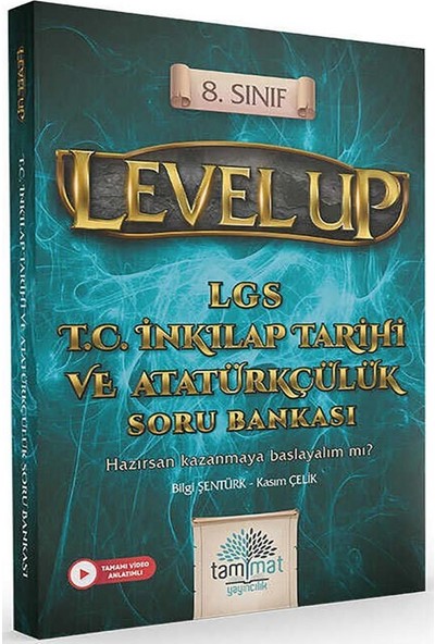 Tammat Yayınları 8. Sınıf Level Up LGS T.c. Inkılap Tarihi ve Atatürkçülük Soru Bankası Tammat Yayınları 8. Sınıf Level Up LGS T.c. Inkılap Tarihi ve Atatürkçülük Soru Bankası