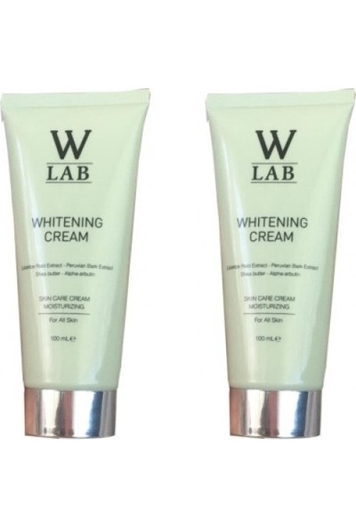 W-Lab Whitening Cream Krem 100 ml x 2 Adet W-Lab Whitening Cream Krem 100 ml x 2 Adet