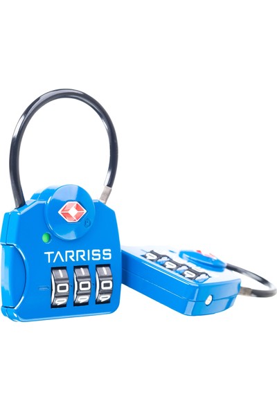 Tarriss Tsa Onaylı Şifreli Çanta Kilidi 2'li