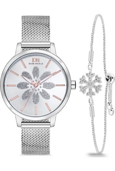 Duke Nickle T3XBG17001E Kadın Kol Saati Seti