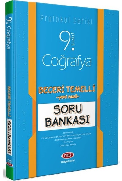 Data 9. Sınıf Coğrafya Beceri Temelli Soru Bankası Data 9. Sınıf Coğrafya Beceri Temelli Soru Bankası