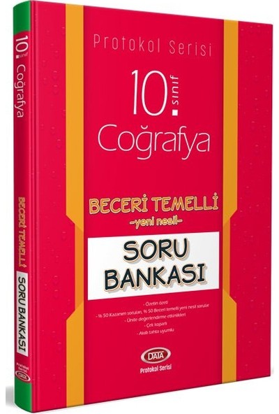 Data 10. Sınıf Coğrafya Beceri Temelli Soru Bankası Data 10. Sınıf Coğrafya Beceri Temelli Soru Bankası