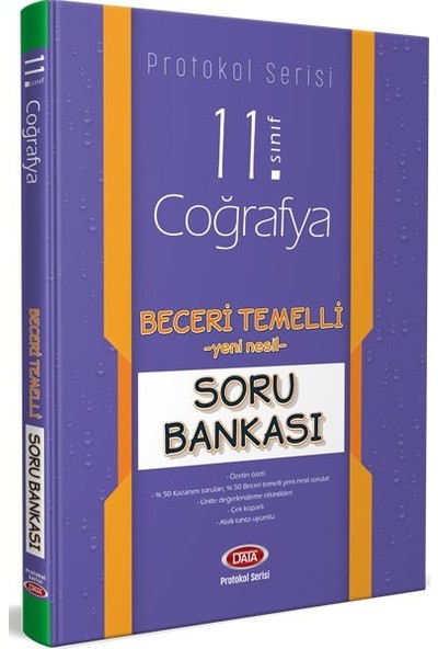 Data 11. Sınıf Coğrafya Beceri Temelli Soru Bankası Data 11. Sınıf Coğrafya Beceri Temelli Soru Bankası