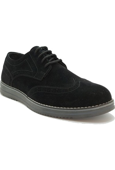 Dragon Siyah Erkek Süet Ayakkabı 670