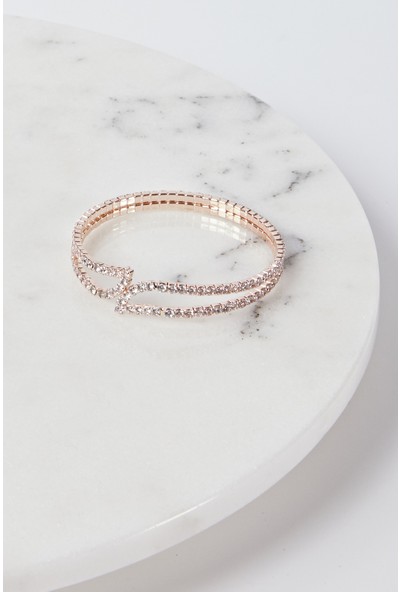 Oleg Cassini Rose Gold Abiye Bileklik