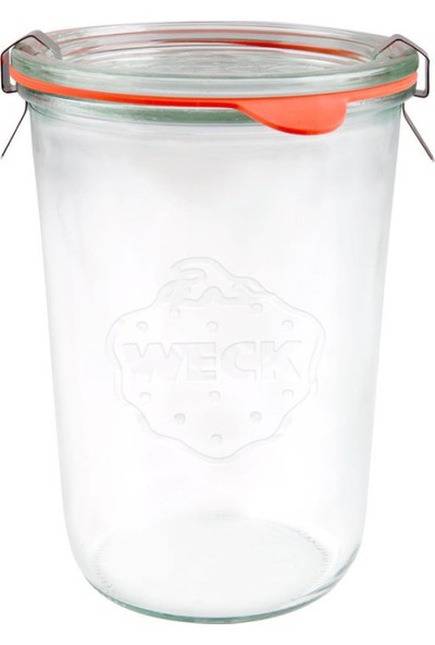 Weck 850 ml Cam Saklama Kavanozu 6 Adet Weck 850 ml Cam Saklama Kavanozu 6 Adet