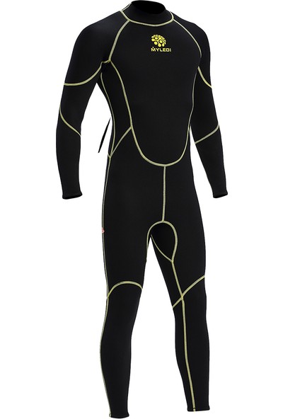 Myledi Erkekler 3 mm Geri Zip Tam Vücut Wetsuit Yüzme Sörf Myledi Erkekler 3 mm Geri Zip Tam Vücut Wetsuit Yüzme Sörf