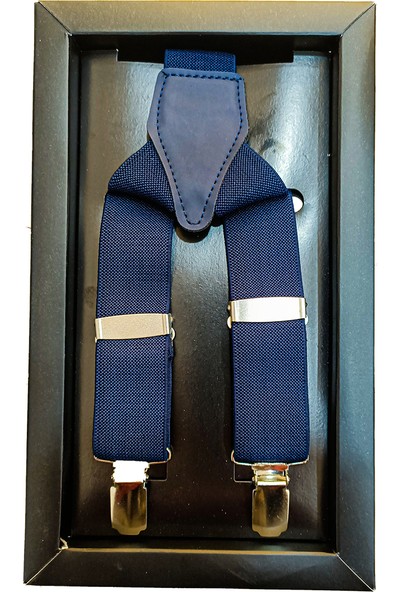 Caner Deri Ürünleri Lacivert Metal Klipsli 1.kalite Pantolon Askısı Caner Deri Ürünleri Lacivert Metal Klipsli 1.kalite Pantolon Askısı