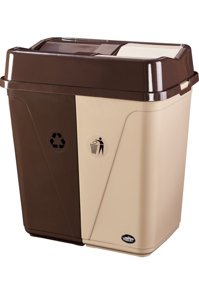 Violet 0014 Sıfır Atık Kahve Çöp Kovası 100 lt