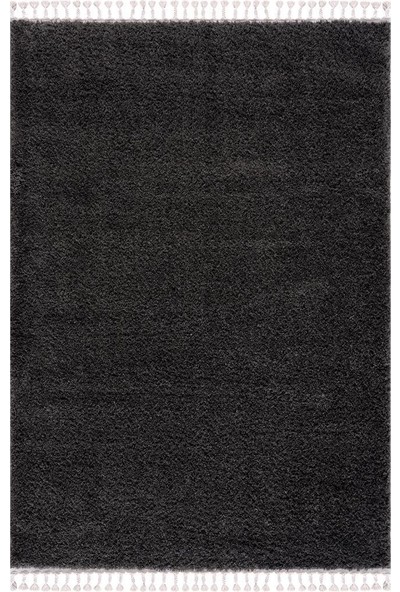 Vinosa Home Düz Antrasit/siyah Yumuşak Shaggy Mutfak ve Oturma Odası Halısı 80 x 150 cm Vinosa Home Düz Antrasit/siyah Yumuşak Shaggy Mutfak ve Oturma Odası Halısı 80 x 150 cm