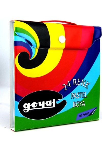 Goyal Çantalı Pastel Boya 24 Renk(PTL-224)