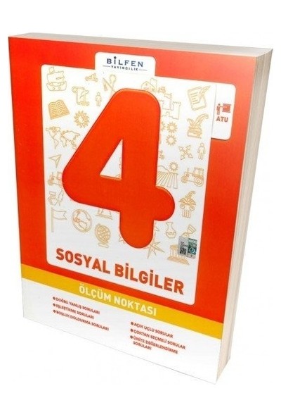 Bilfen Yayınları 4. Sınıf Sosyal Bilgiler Ölçüm Noktası 2020