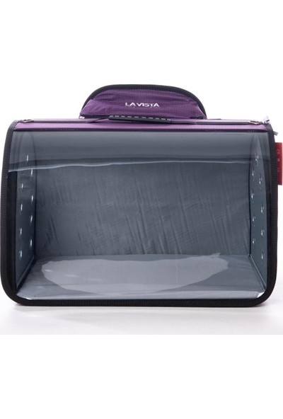 Lavista Kedi Köpek Valizi Mor Sırt Çantalı