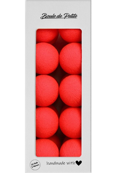 Boule De Petite Neon Pink Işıklı Top Aydınlatma Boule De Petite Neon Pink Işıklı Top Aydınlatma
