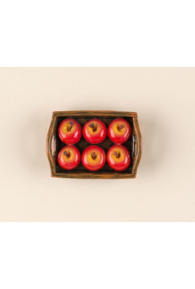 Madame Coco Buzdolabı Magneti Tepside Elma Madame Coco Buzdolabı Magneti Tepside Elma