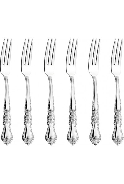 Madame Coco Flora 6'Lı Limon Çatal Seti