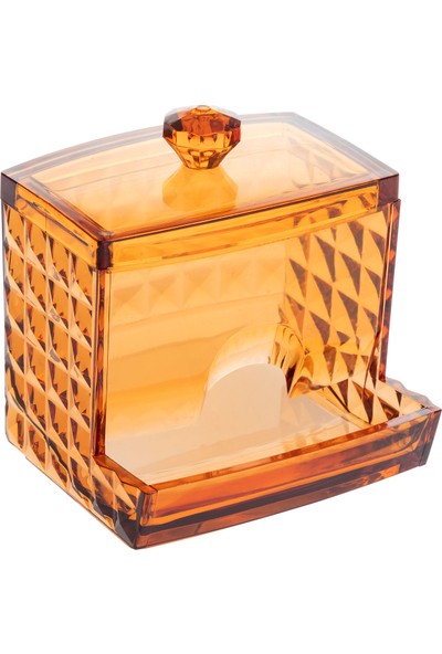 Madame Coco Diamond Makyaj Organizer (Kulak Pamukluğu) - Amber