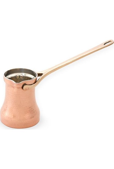 Soy Gümüş Kaplama Bakır Cezve (2 Kişilik)