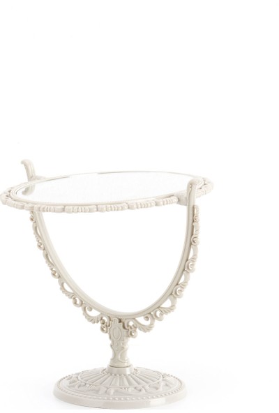 Madame Coco Çift Taraflı Masa Aynası - Toprak