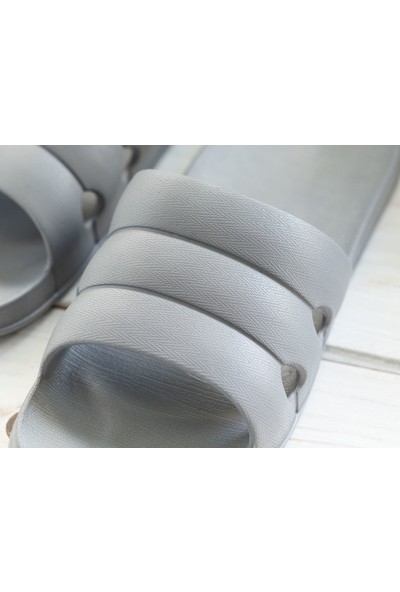 Madame Coco Garen Erkek Terlik - Gri