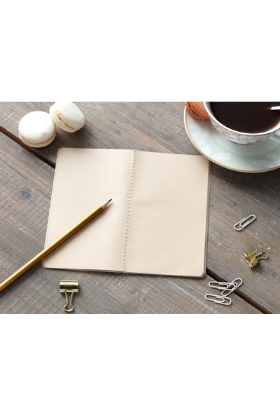 Madame Coco Çiçekli Kraft Defter