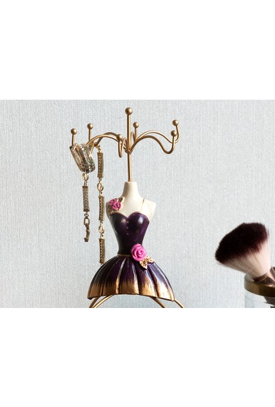 Madame Coco Polyresin Metal Manken Kolye Askısı Madame Coco Polyresin Metal Manken Kolye Askısı