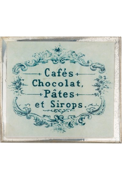 Madame Coco Kare Bardak Altlığı