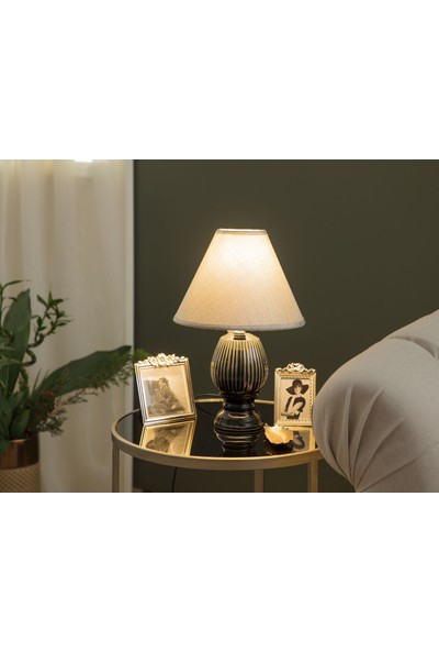 Madame Coco Détendre Cone Abajur Şapkası - Bej