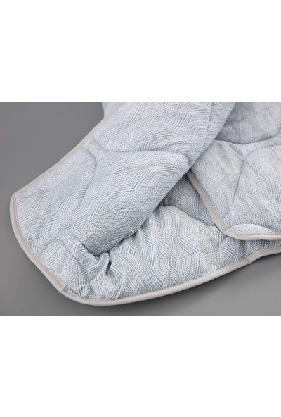 Madame Coco Abella Micro Tek Kişilik Yorgan - Indigo