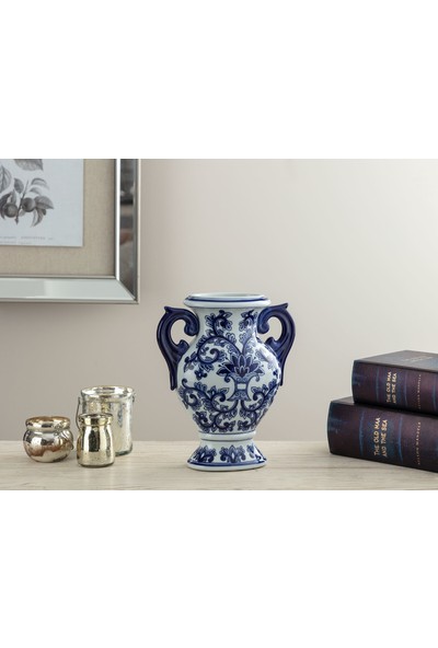 Madame Coco Lille Bleu Blanc Vazo