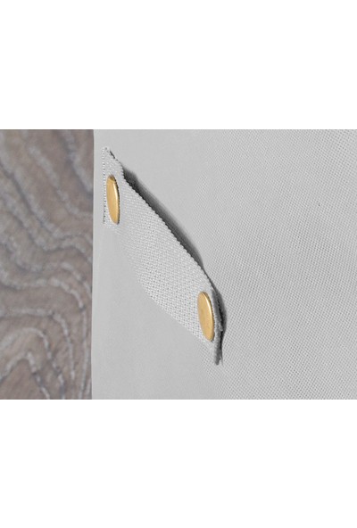 Madame Coco Çiçek Desen Baskılı Hurç Büyük Boy - Gri