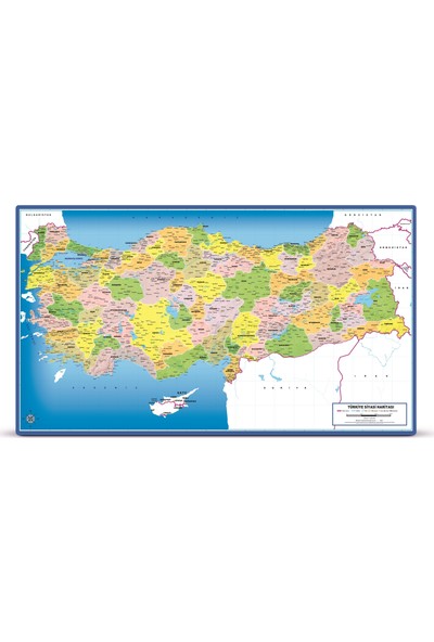 Art Puzzle Türkiye Siyasi Haritası 81 Parça Frame Puzzle