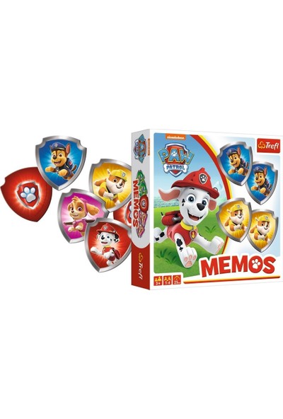 Trefl Paw Patrol Viacom Memos Game Trefl Paw Patrol Viacom Memos Game