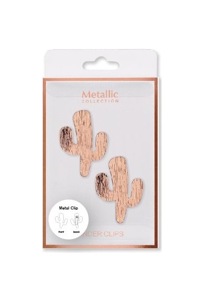 Pyrus Kaktus Rosegold Klips 2'li