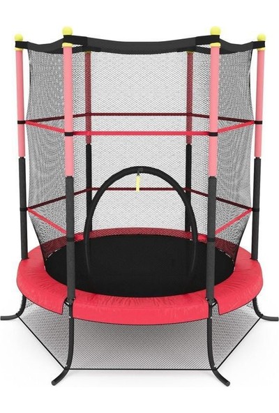Triathlon T151 140 cm Güvenlik Fileli Çocuk Trambolin Orta Boy