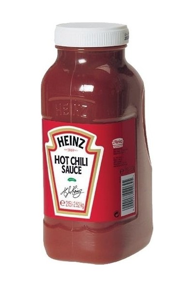 Heinz Hot Chili Sauce Acı Sos 2,5 kg Heinz Hot Chili Sauce Acı Sos 2,5 kg