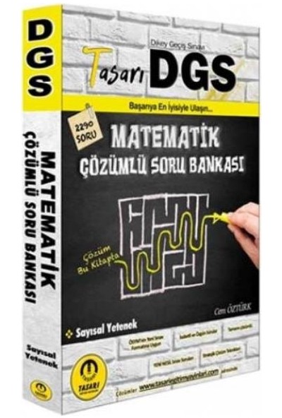Tasarı DGS Matematik Çözümlü Soru Bankası 2020
