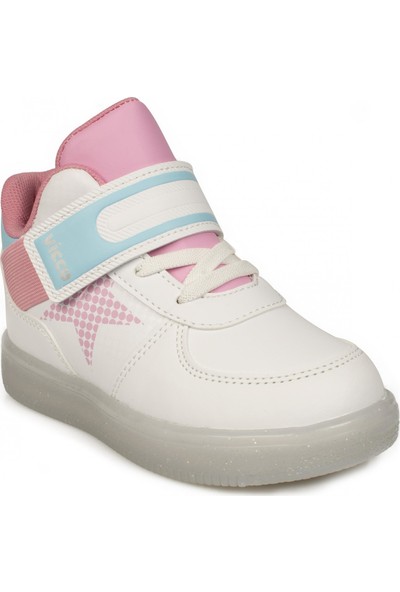 Vicco 220.P20K.106 Patik Işıklı Beyaz Çocuk Bot