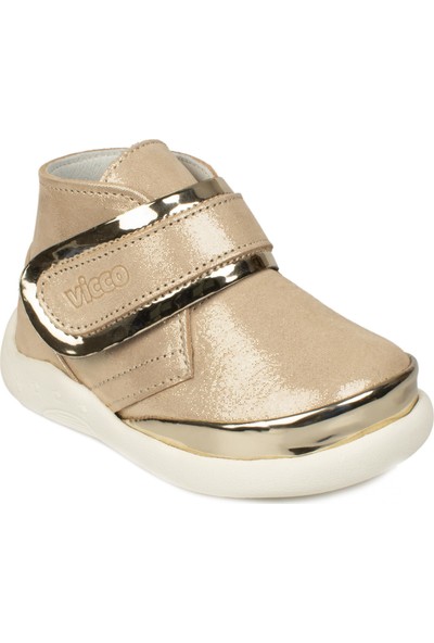 Vicco 915.E20K.046 Ilk Adım Deri Phylon Altın Çocuk Bot Vicco 915.E20K.046 Ilk Adım Deri Phylon Altın Çocuk Bot