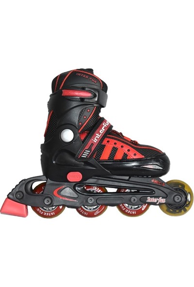 ZHIQU Işıklı Kırmızı Paten 31 - 34 Numara ZHIQU Işıklı Kırmızı Paten 31 - 34 Numara