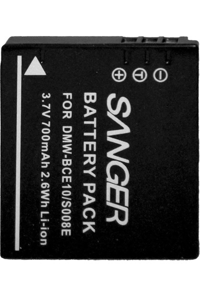Sanger S008E Panasonic Fotoğraf Makinesi Batarya Sanger S008E Panasonic Fotoğraf Makinesi Batarya