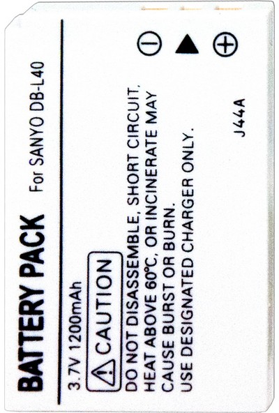 Sanger DB-L40 Sanyo Fotoğraf Makinesi Batarya
