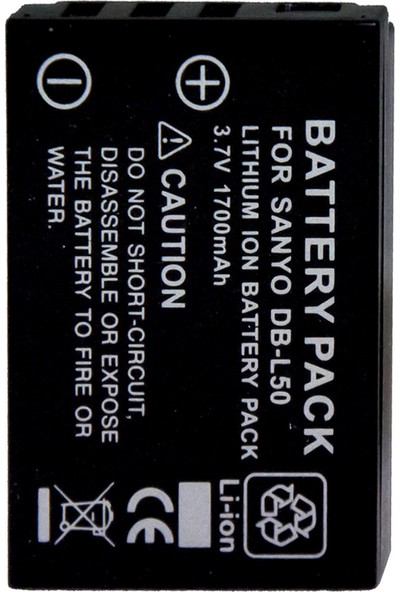 Sanger DB-L50 Sanyo Fotoğraf Makinesi Batarya