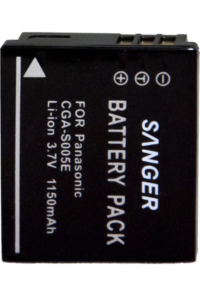 Sanger S005E Panasonic Fotoğraf Makinesi Batarya Sanger S005E Panasonic Fotoğraf Makinesi Batarya