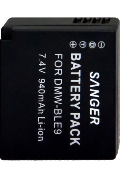 Sanger Ble9 Panasonic Fotoğraf Makinesi Batarya Sanger Ble9 Panasonic Fotoğraf Makinesi Batarya