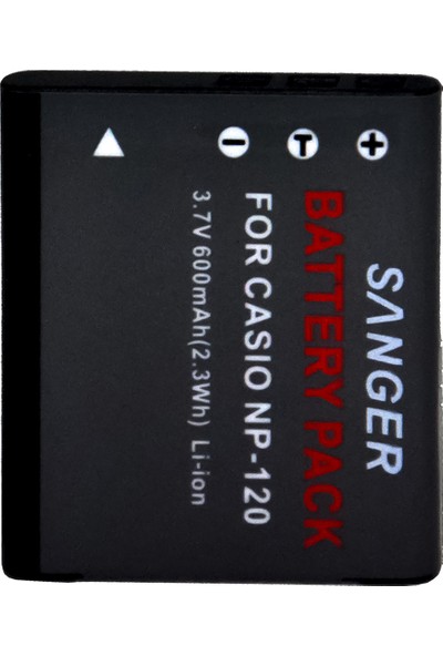 Sanger NP-120 Casio Fotoğraf Makinesi Batarya