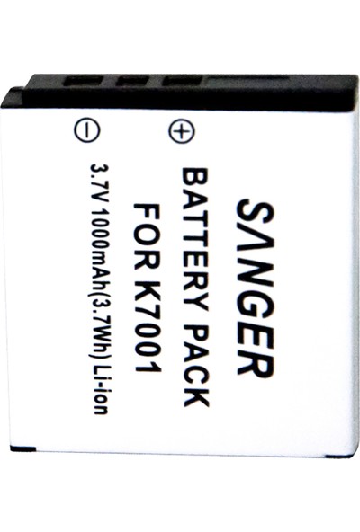 Sanger KLIC-7001 Kodak Fotoğraf Makinesi Batarya Sanger KLIC-7001 Kodak Fotoğraf Makinesi Batarya